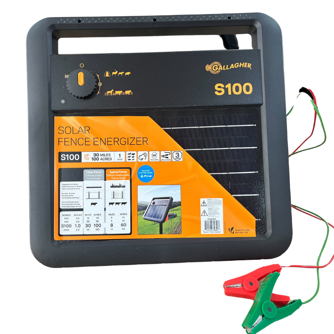 Gallagher S100 Solar Fence Energizer — Powerflex