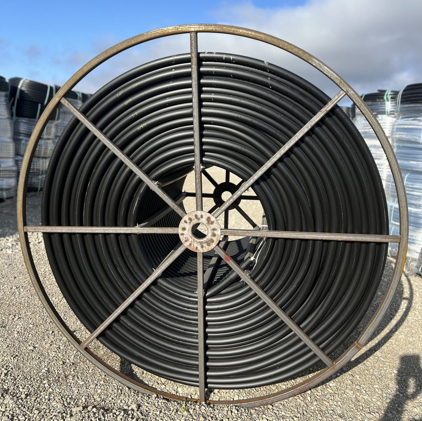 Polyethylene HDPE Water Pipe (SDR11 200 PSI) - Reel — Powerflex