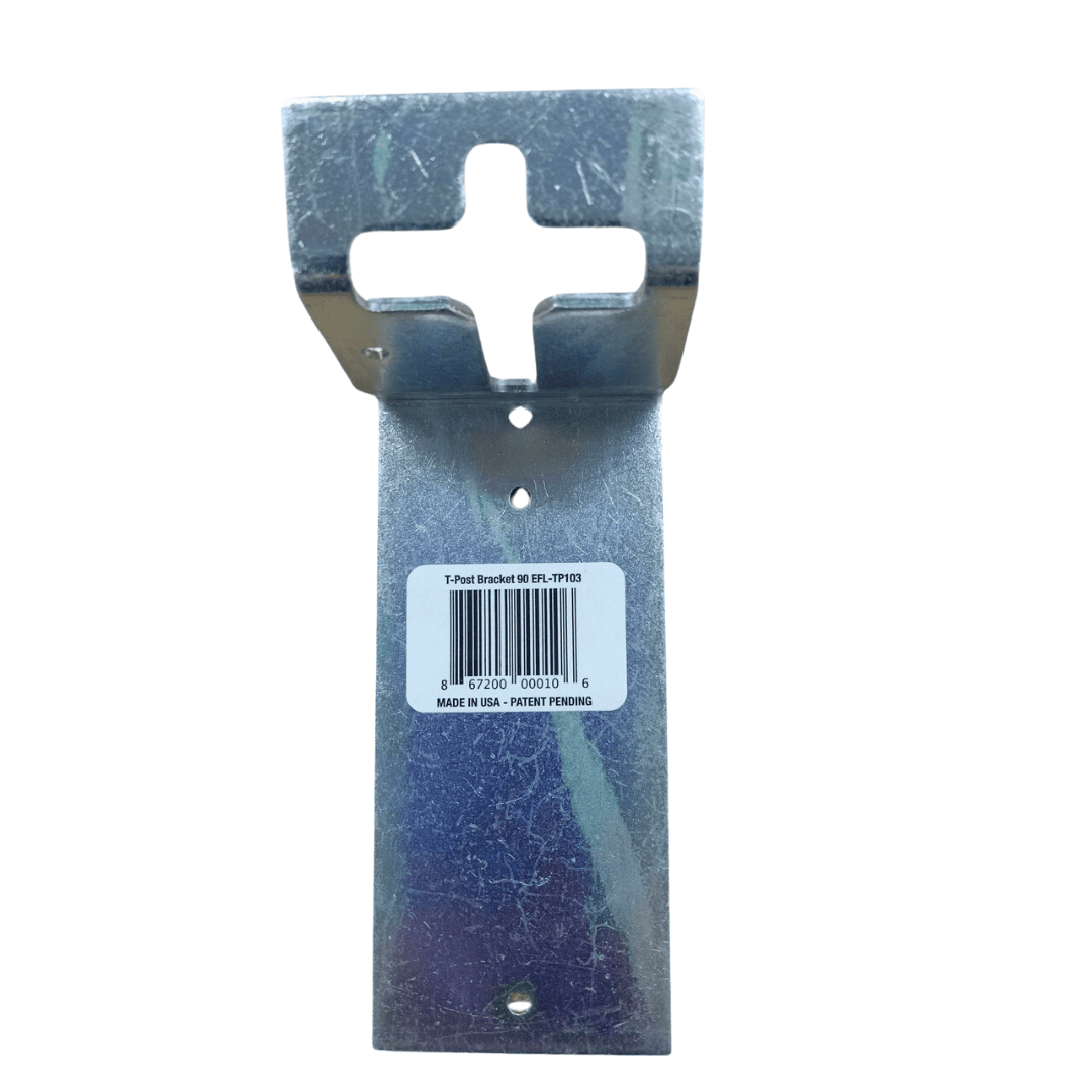 Vertical T-Post Bracket 2" — Powerflex