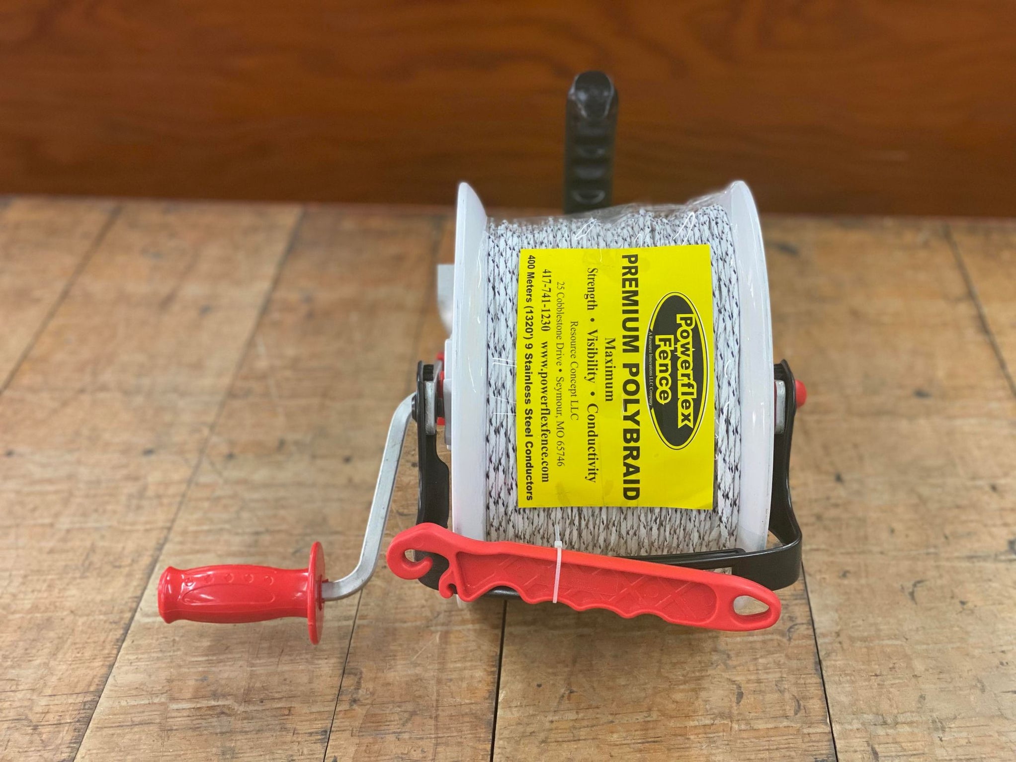 Pre-wound Taragate Geared Reel (TGR) with Premium STAINLESS Polybraid ...