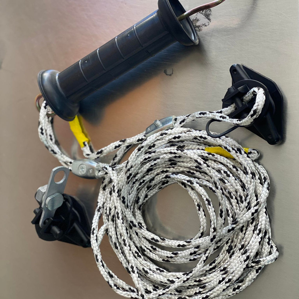 24 gold rope gate kit — Powerflex