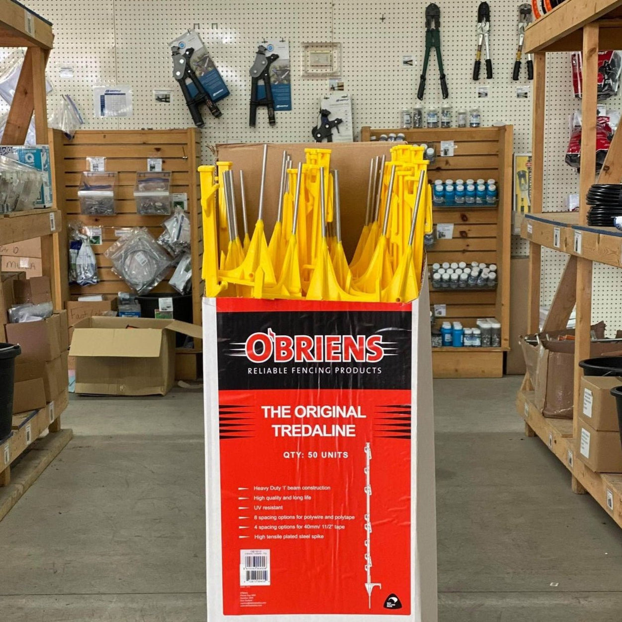 Portable Fence Posts — Powerflex