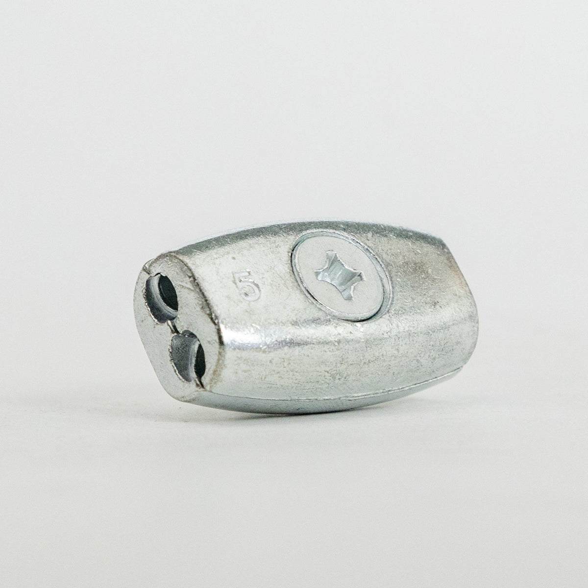 Snug 1 Bolt Rope Clamp - Galvanized Steel — Powerflex