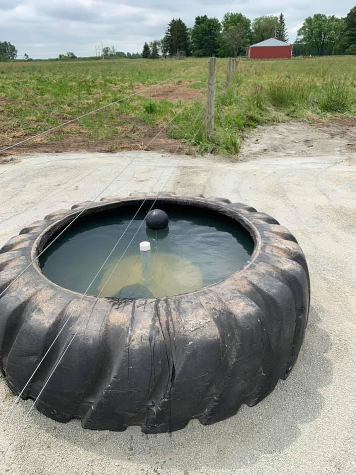 Recycled Tire Tank - 6' Powerflex